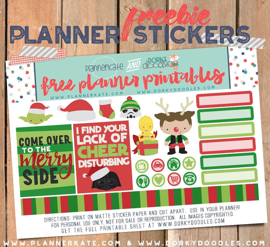 Star Heroes Christmas Planner Sticker Freebie – Dorky Doodles Star Heroes Christmas Planner Sticker Freebie – Dorky Doodles