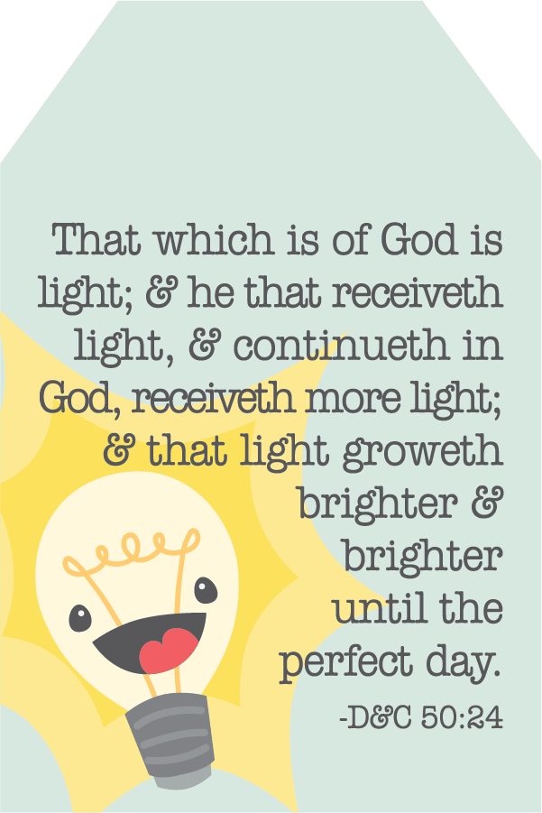 Primary Flashlight Birthday Gift Tags – Dorky Doodles