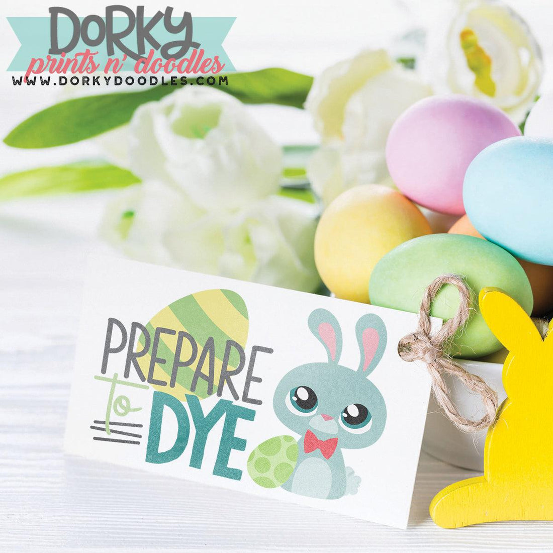 Easter Boy Words Spring Clipart – Dorky Doodles