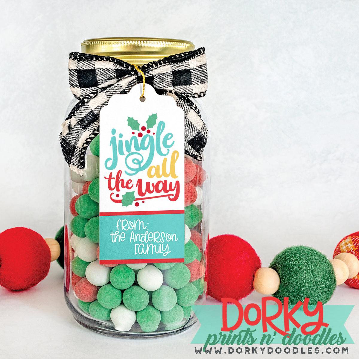 Santa and Elf Christmas Clipart – Dorky Doodles